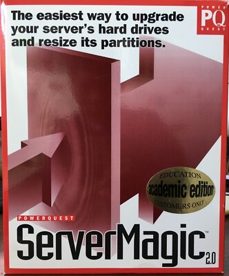 Powerquest ServerMagic 2.0 PC CD data storage deployment, disaster ...