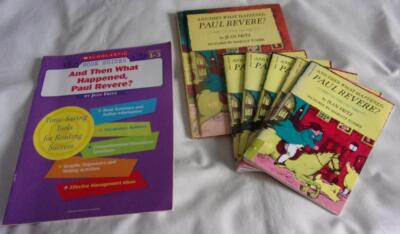 Guided Reading: Set of 6 And Then What Happened, Paul Revere? books ...