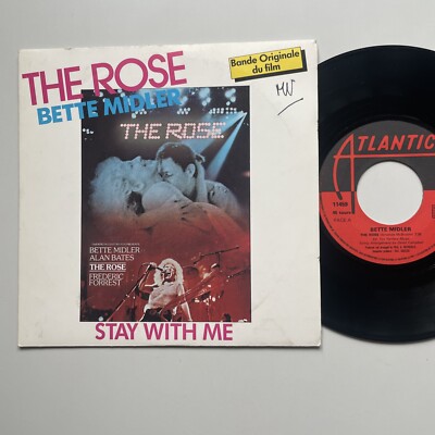 French SP BETTE MIDLER - The rose - ATLANTIC 11459 - 1979 | eBay