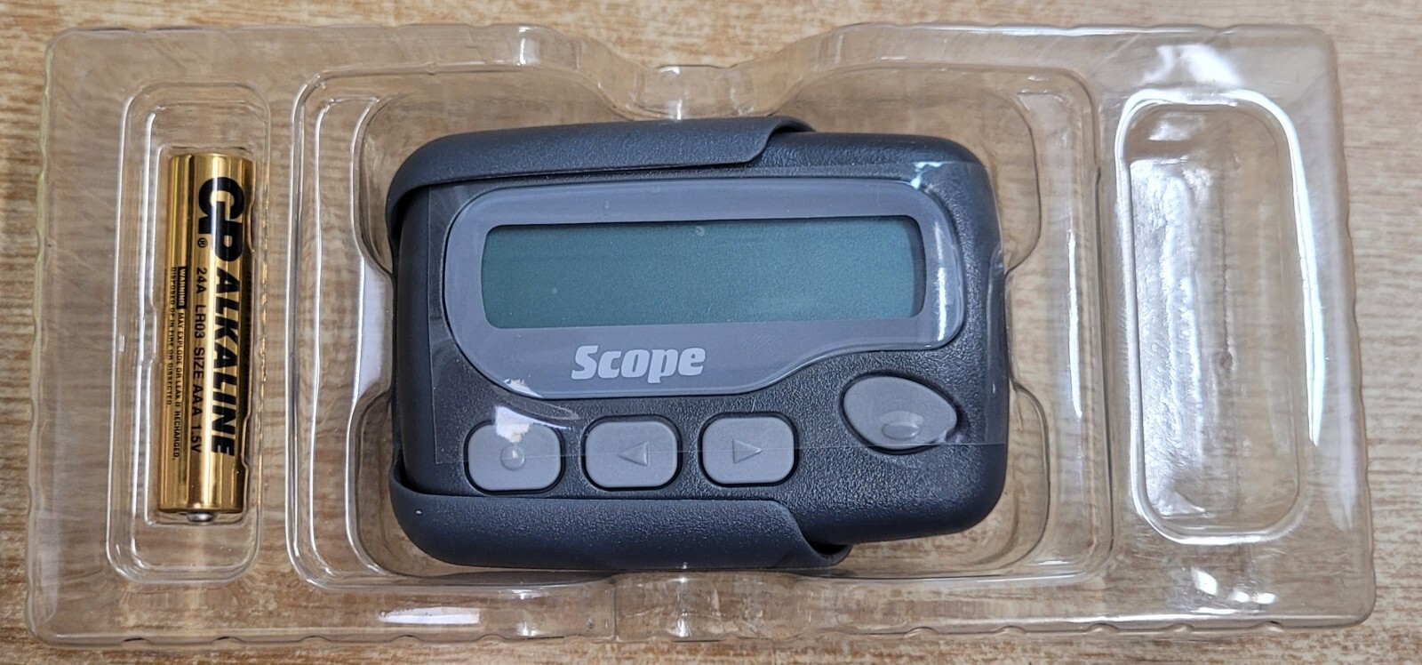 SCOPE GEO RANGE PROGRAMMABLE POCKET COMMUNICATIONS PAGER GEO 40A8M ...