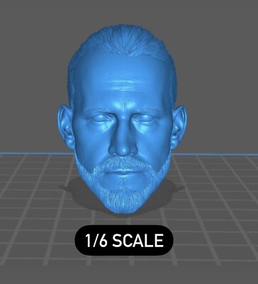 CM Punk 3D Print Head 1/6 Scale AEW WWE 🔴Unpainted🔴 | eBay
