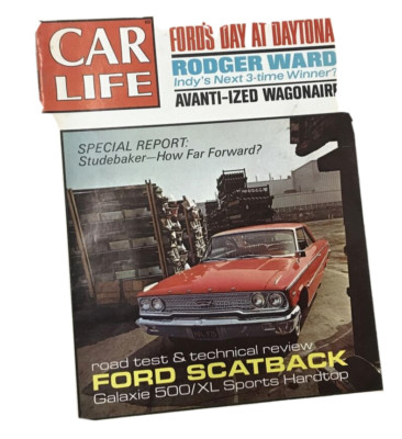 Car Life June 1963 - Road Tests: Studebaker Wagonaire & Ford Galaxie ...
