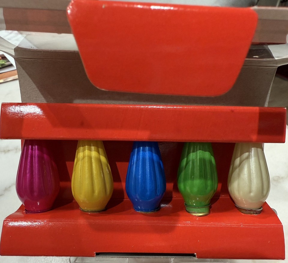 Vintage Rare Radko Shiny Brite Glo-Brite Replacement Bulbs Christmas | eBay