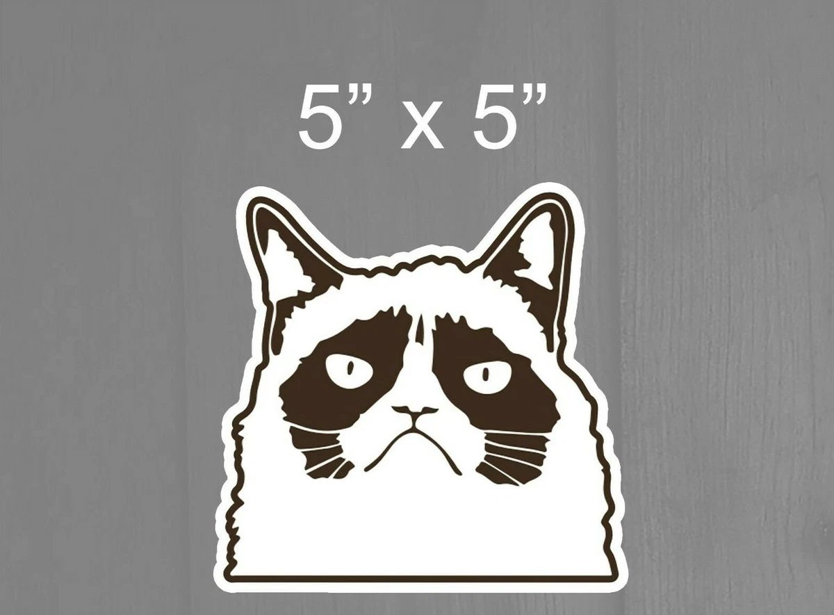 Grumpy Cat Window Decal