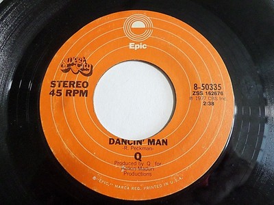 Q Dancin’ Man / Love Pollution 45 1977 Epic Vinyl Record | eBay