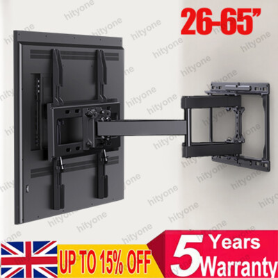 TV Wall Bracket Mount Tilt Swivel for JVC 32" 39" 40" 50" 60" 65" inch ...