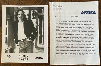 Jimmy Ryser 1980s Glam Hair Metal Band Press Photo + Biography | eBay