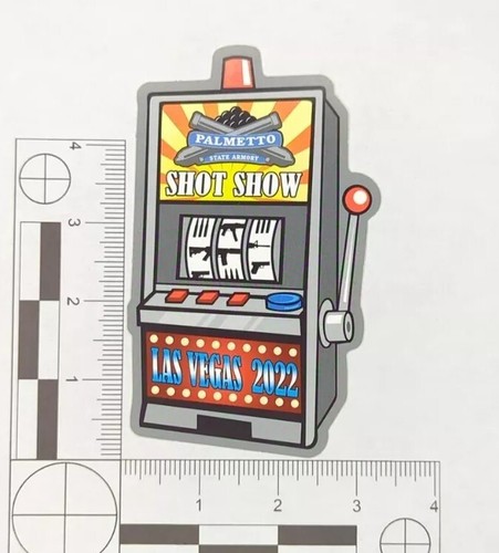Palmetto State Armory Sticker SHOT Show 2022 Slot Machine Decal | eBay