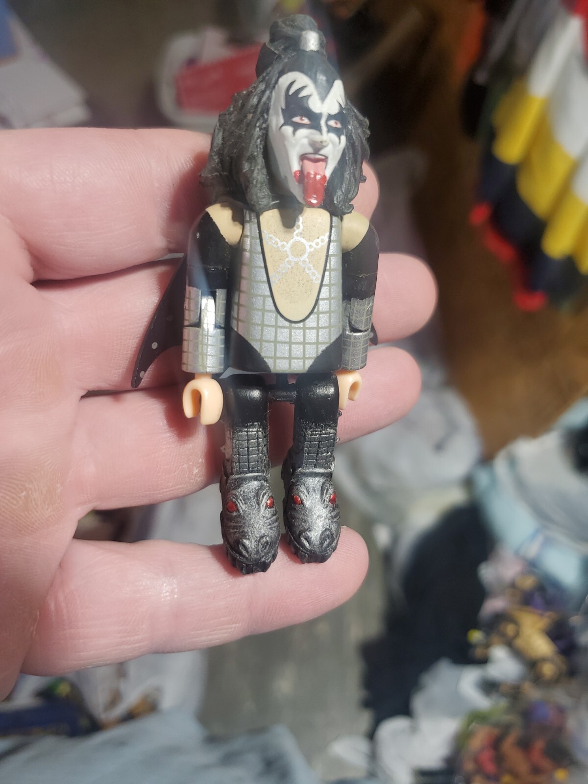 Miniature KISS GENE SIMMONS Action Figure | eBay