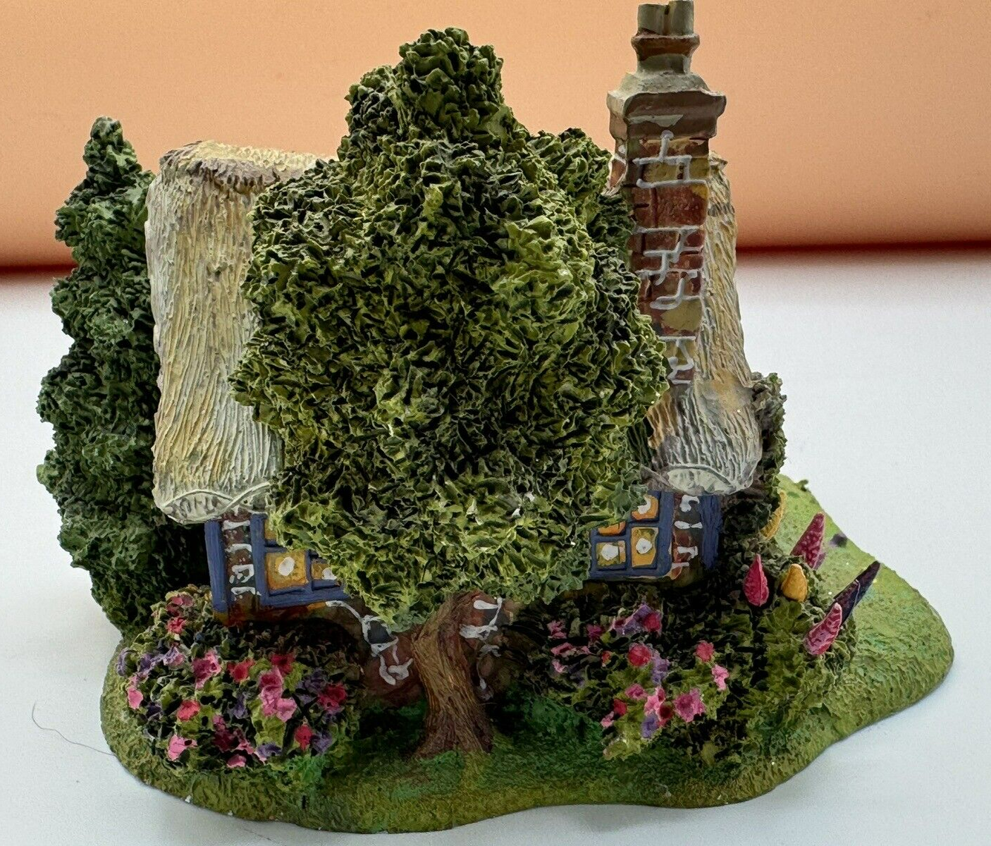 Thomas Kinkade Cottage Spring Time Egg Hunt Teleflora-Gift CERAMIC ...