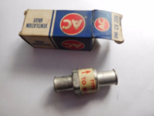 NOS AMC Rambler 1961 1962 250 c.i. 327 c.i. CV 209 PCV Valve 5646185 | eBay