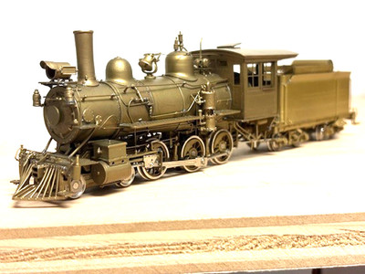 RGS #25 4-6-0 Brass Locomotive - needs repair - PFM Sn3 scale ...