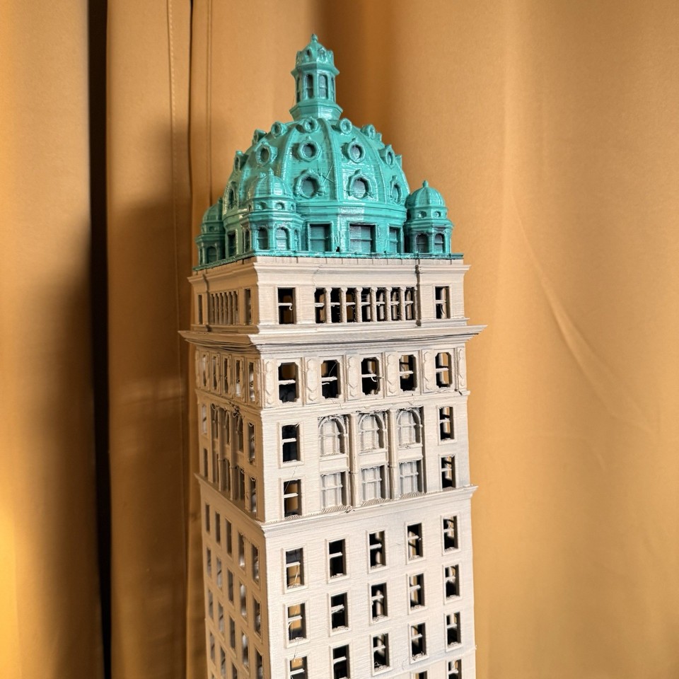 HO Scale Skyscraper / Building 24 Inches Tall | eBay