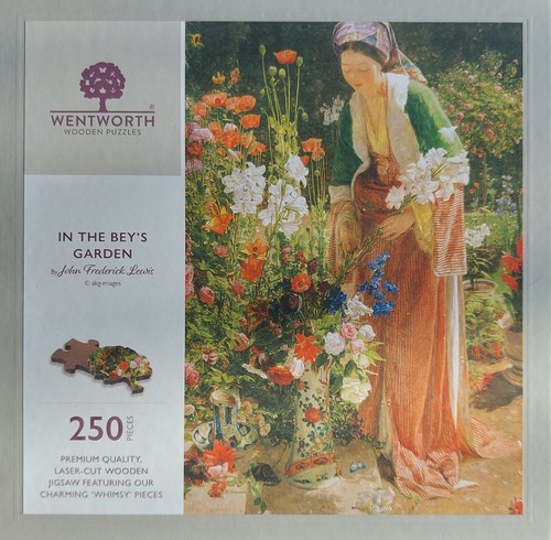 Wentworth Wooden Jigsaw Puzzle "In the Bey's Garden" 250pcs. Excellent ...