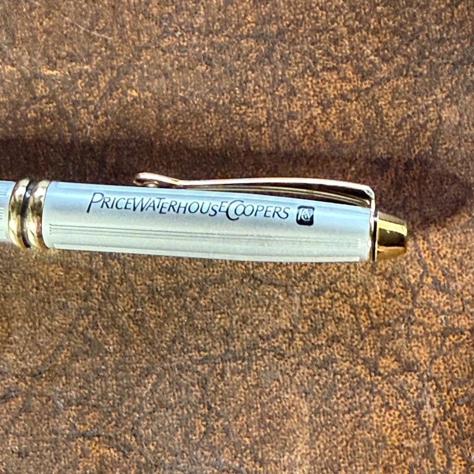 Vintage PWC Price Waterhouse Coopers Ballpoint pen (Postage Combined ...