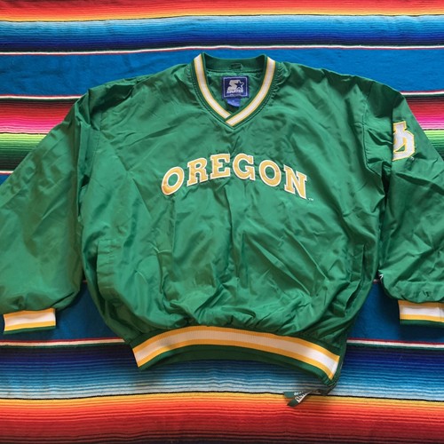 Vintage University Of Oregon Starter Jacket Size XL Green | eBay
