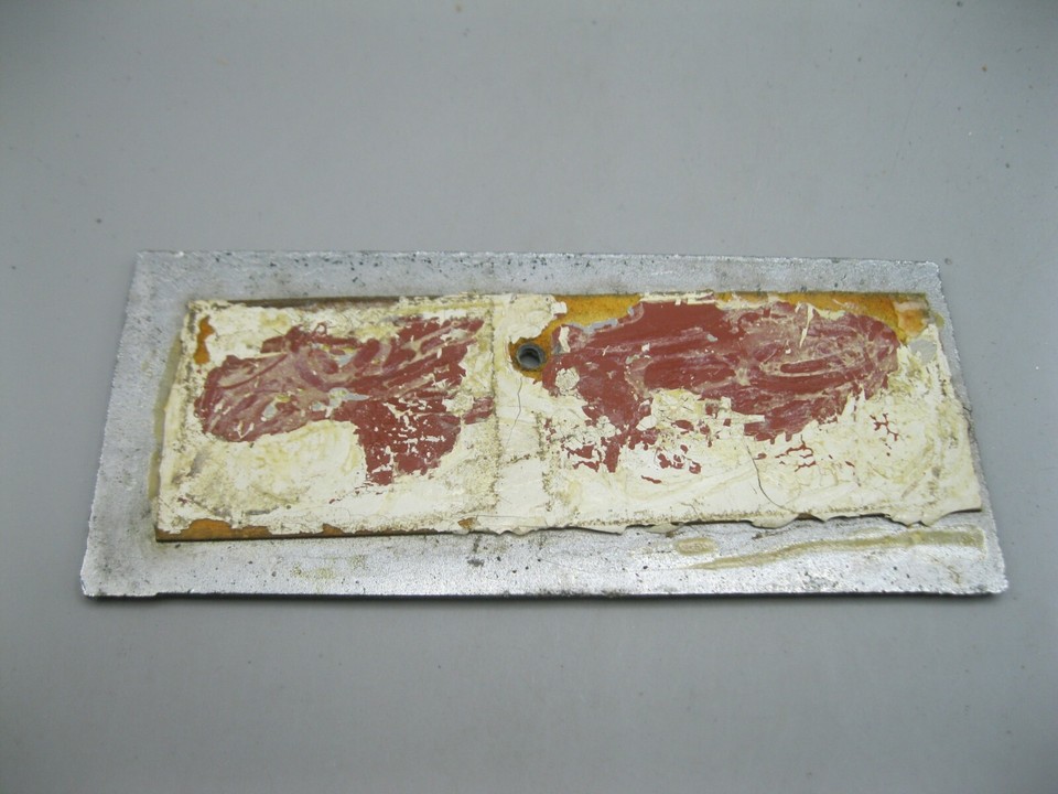 Vintage Metal Auto Car Dealer / Dealership Emblem / Badge Skaggs Name ...