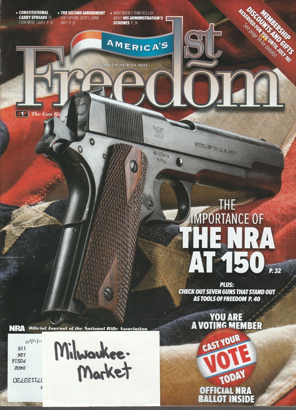 America's 1st Freedom June July 2021 Free & Fast SnH Best Deal on Ebay ...