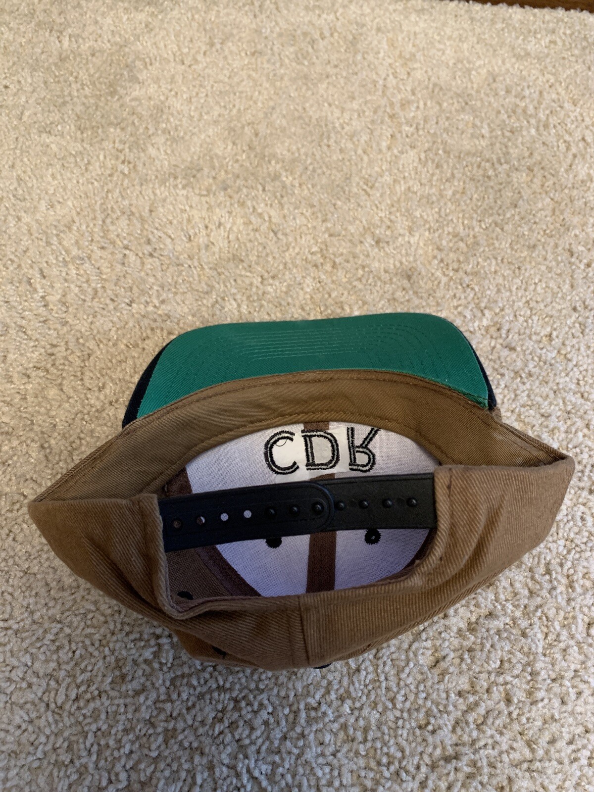 CDR Snapback Hat Brown | eBay Australia