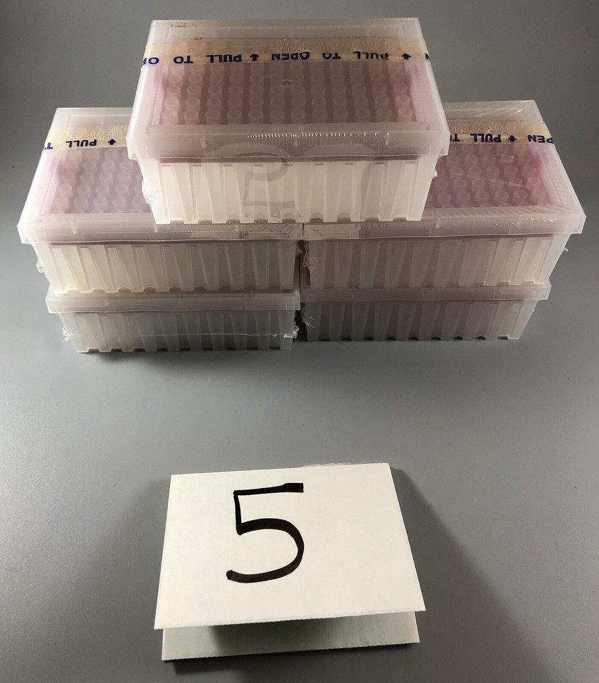 Mettler Toledo Rainin Racked Pipette Tips 96/Rack 5 racks 10uL VF6 | eBay