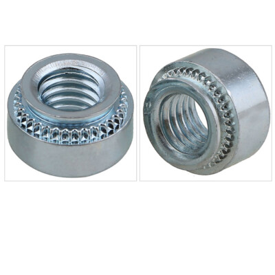 SELF CLINCHING NUTS STEEL ROUND THREADED CLINCH SWAGE INSERTS M2-M4 M5 ...