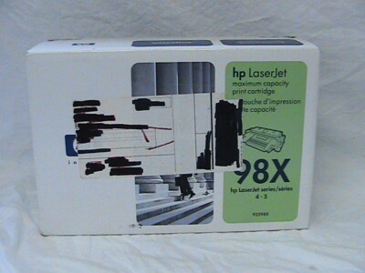 1 NEW HP LASERJET PRINT CARTRIDGE 98X 92298X FOR HP 4 - 5 SERIES ...