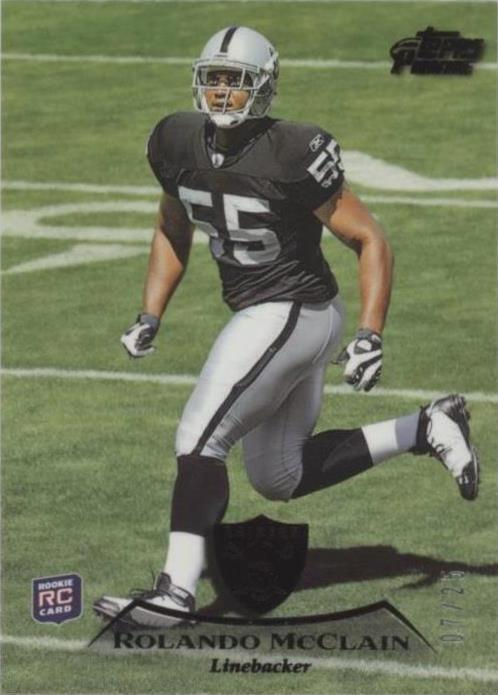 2010 Topps Prime - Rolando McClain #28 Black /25 (RC) for sale online ...