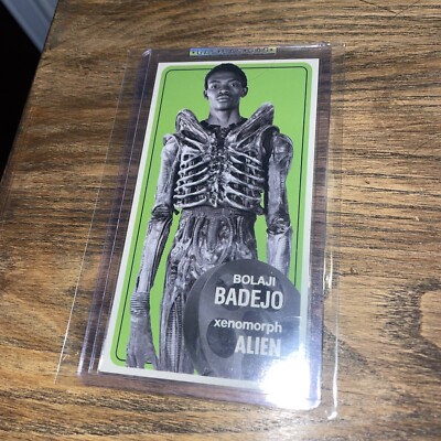 G.A.S. Trading Cards Bolaji Badejo Green Open Edition Xenomorph Alien ...