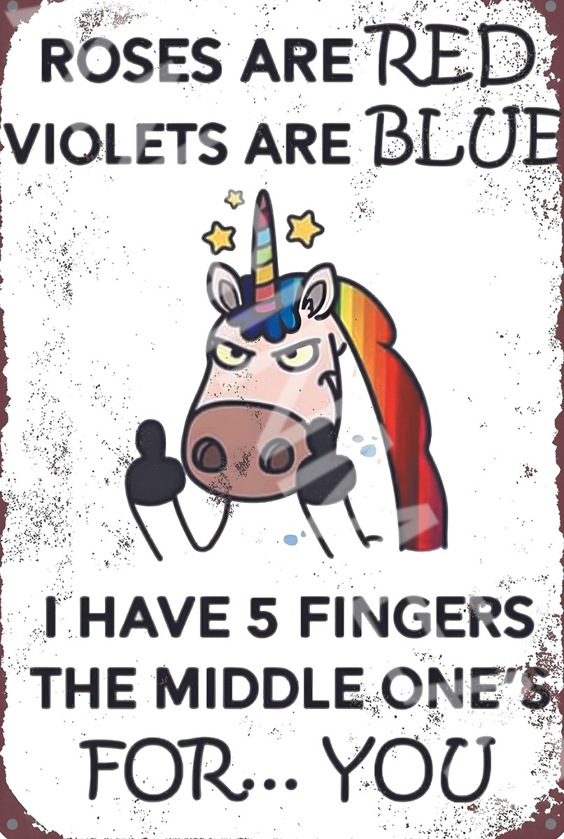 Red Roses And Blue Violets