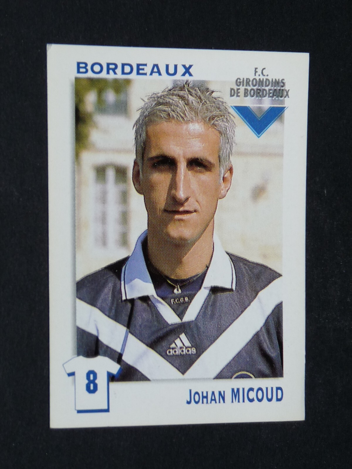 #56 MICOUD GIRONDINS BORDEAUX PANINI FRANCE FOOT 2000 FOOTBALL 1999 ...