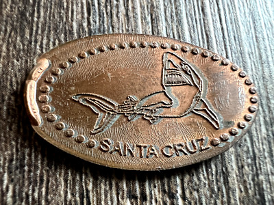 Pressed Penny Elongated - Santa Cruz | eBay