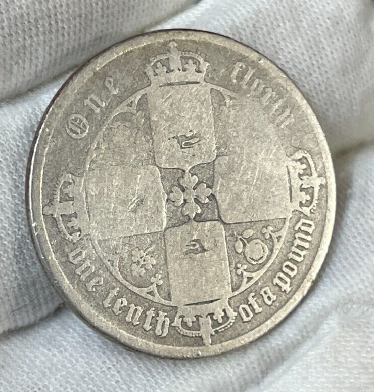 Early Great Britain One Florin Silver Coin Low Grade #2 | eBay