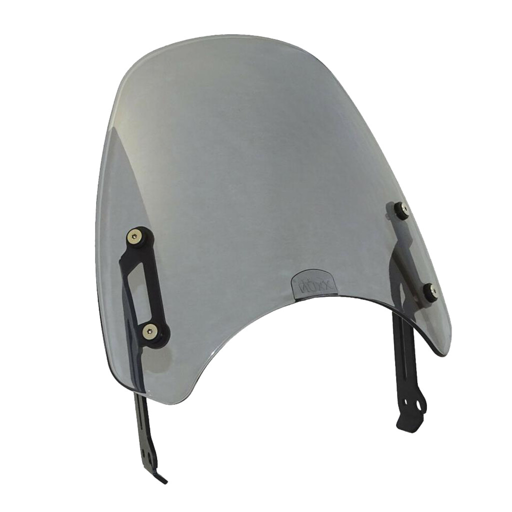 Smoke Windscreen Panels Wind Deflector W/ Bracket for 2016+ | eBay