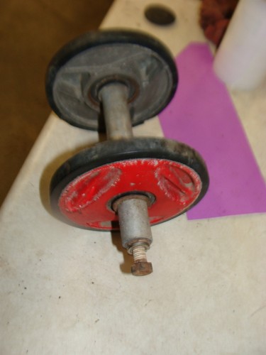 1996 SKIDOO FORMULA 3 iii 600 CK3 red inner middle bogie wheels idle ...