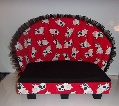 READ" DCDT HANDMADE Moo Moo Cow Chair for 15-17 in. Cabbage Patch Kids ...