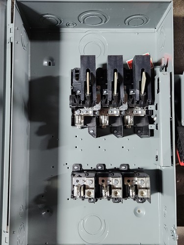 VH364 SQUARE D HEAVY DUTY SAFETY SWITCH FUSED 600V 200A 3P NEMA 1 | eBay