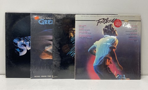 Lot of 4 80s Movie Sound Tracks on Vinyl Gremlins Superman Footloose ...