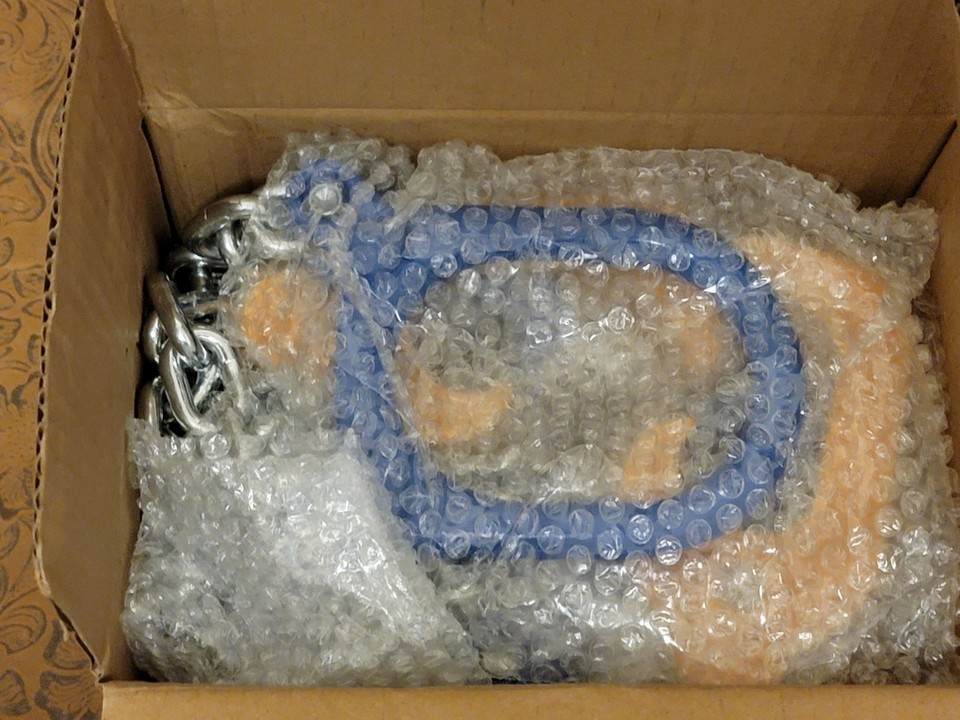 Chain Drum Lifter G80 2200LBS Barrel Lifting Sling w/Security Hook for ...