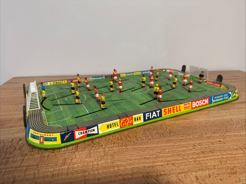 Vintage Tin Metal Litho Advertising Soccer Football Game Technofix ...
