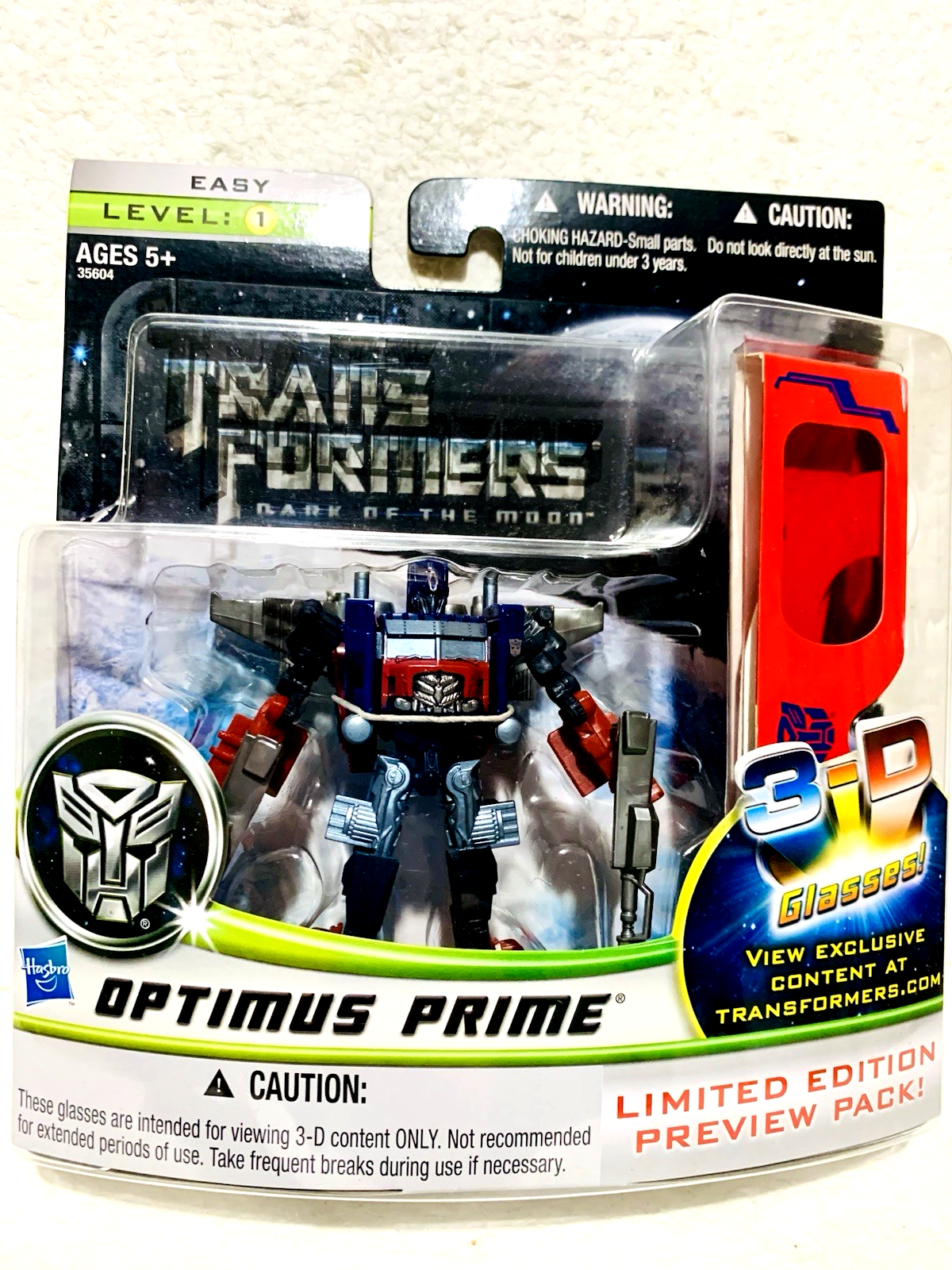 TF3 DOTM movie: Optimus Prime Jetwing Preview Pack MISP NEW (Cyberverse ...