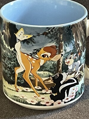 Vintage Bambi Coffee Cup Mug Collectible Memorabilia Exclusive Walt ...
