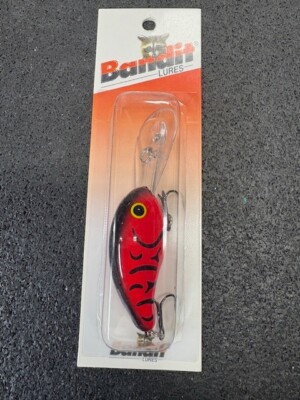 Pre-Pradco Bandit 300 Crankbait - Red Package - Red Crawfish Color 338 ...