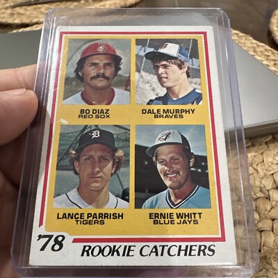 1978 TOPPS DALE MURPHY RC "ROOKIE CATCHERS" ATLANTA BRAVES #708 | eBay