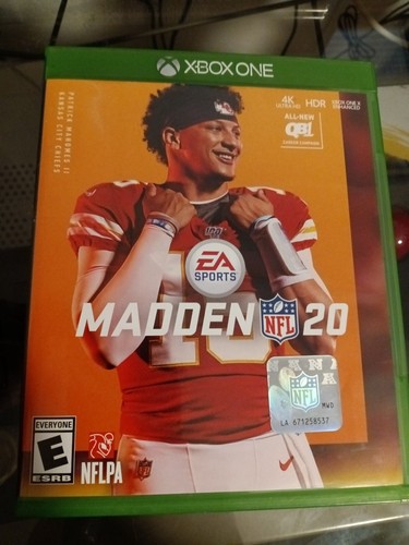 Madden NFL 20 - Microsoft Xbox One video game Patrick Mahomes Combined ...