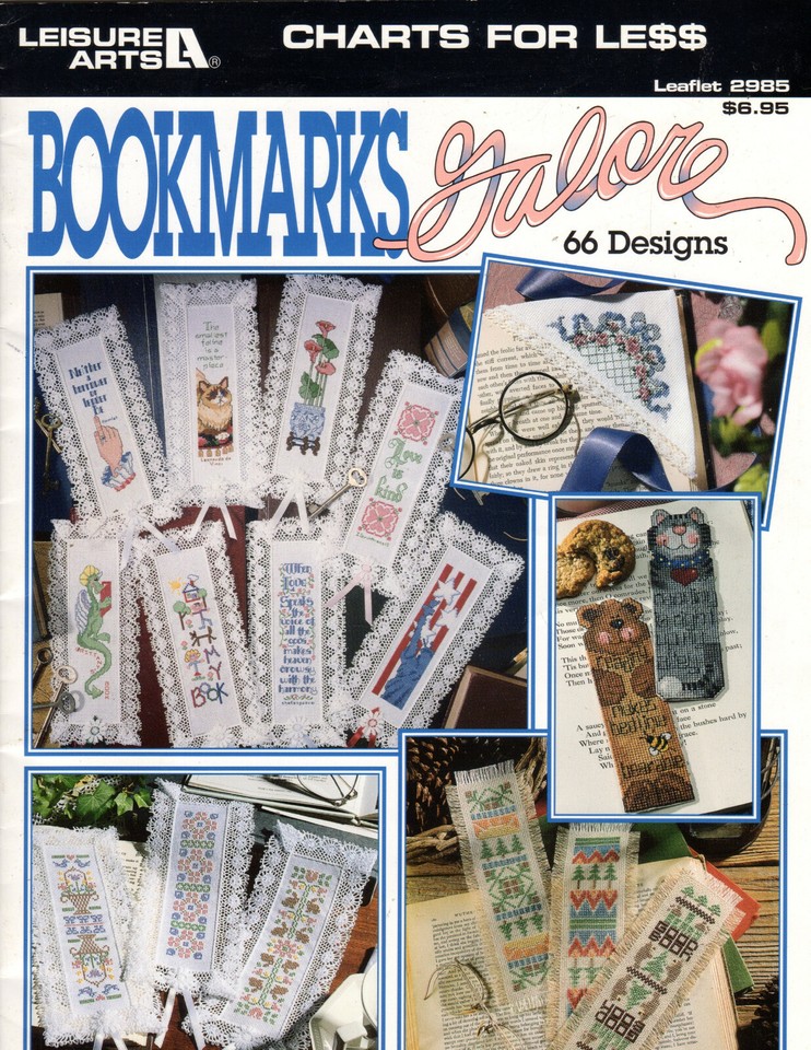 BOOKMARK, Bookmarks counted cross stitch charts - YOUR CHOICE - Many ...