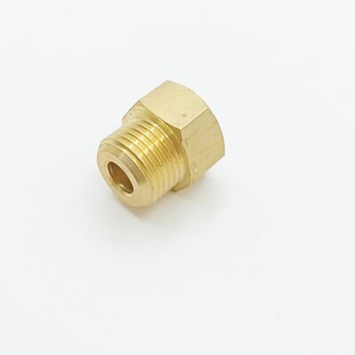 5/8"x18 UNF Male to 3/8" UNF Female Reducer Oil Pressure Gauge Adapter ...