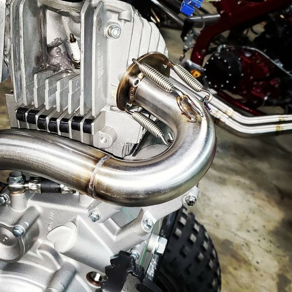 ATC 70 TRX 70 Big Bore Exhaust - Peyton Hall | eBay