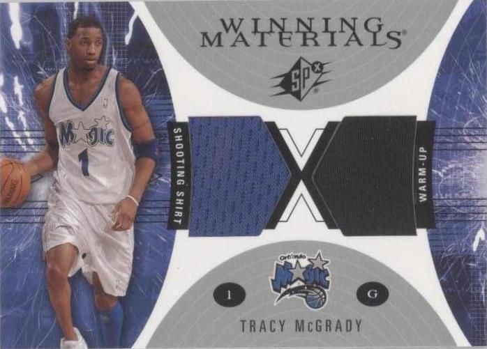 2003-04 SPx - Winning Materials Tracy McGrady #WM37 (MEM) for sale ...
