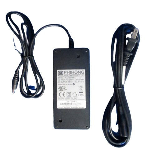Phihong AC/DC Power Adapter 48V 1.25A PSA A60W-480 w/Power Cord 60W | eBay