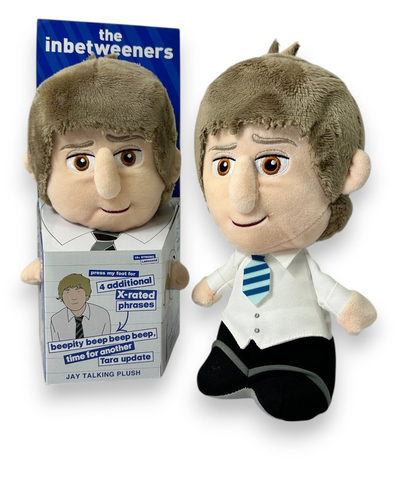 The Inbetweeners Jay Talking Interactive Plush – Official Quote Sounds ...